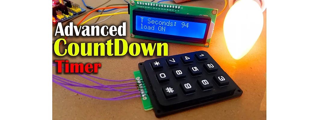 Countdown timer using Arduino